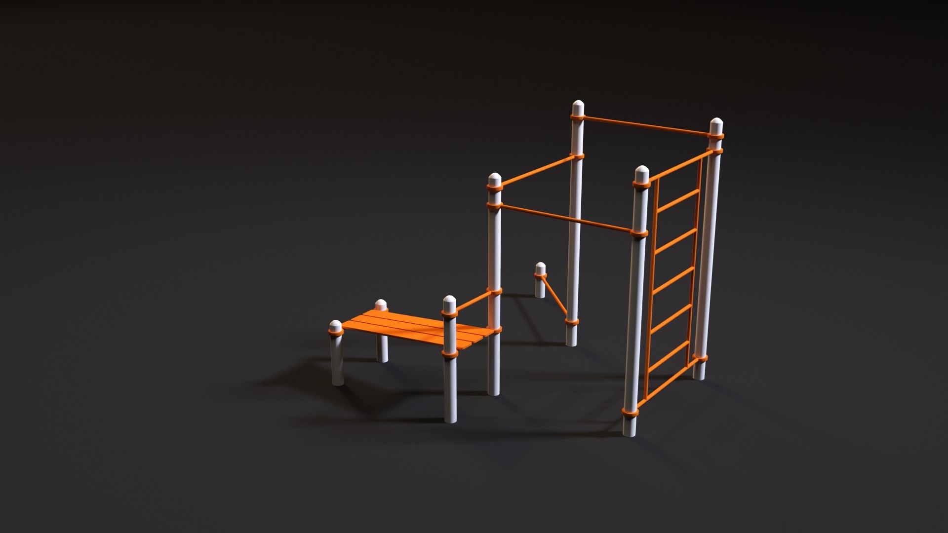 Workout sports exercises 3D model - TurboSquid 1605584