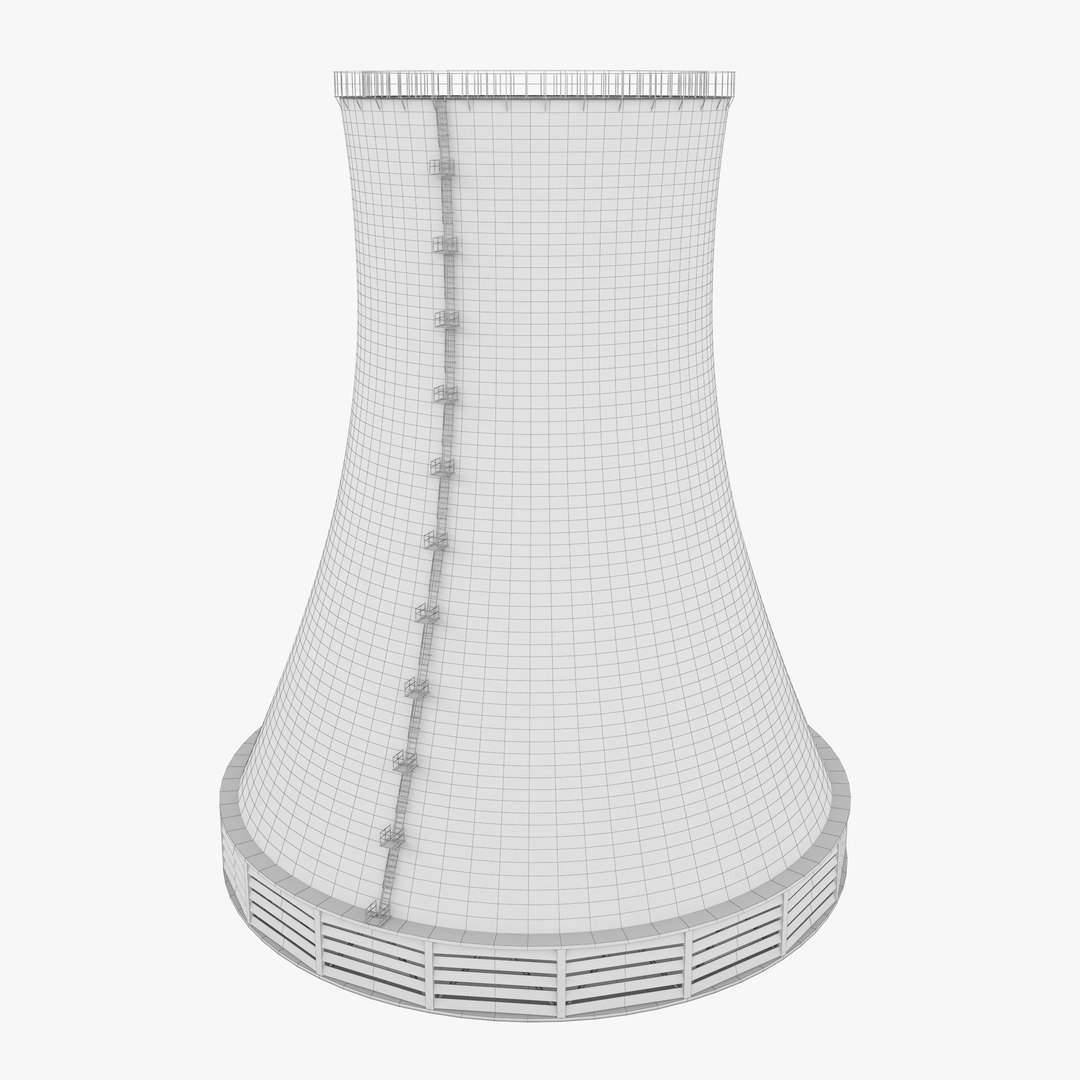 3d Cooling Tower