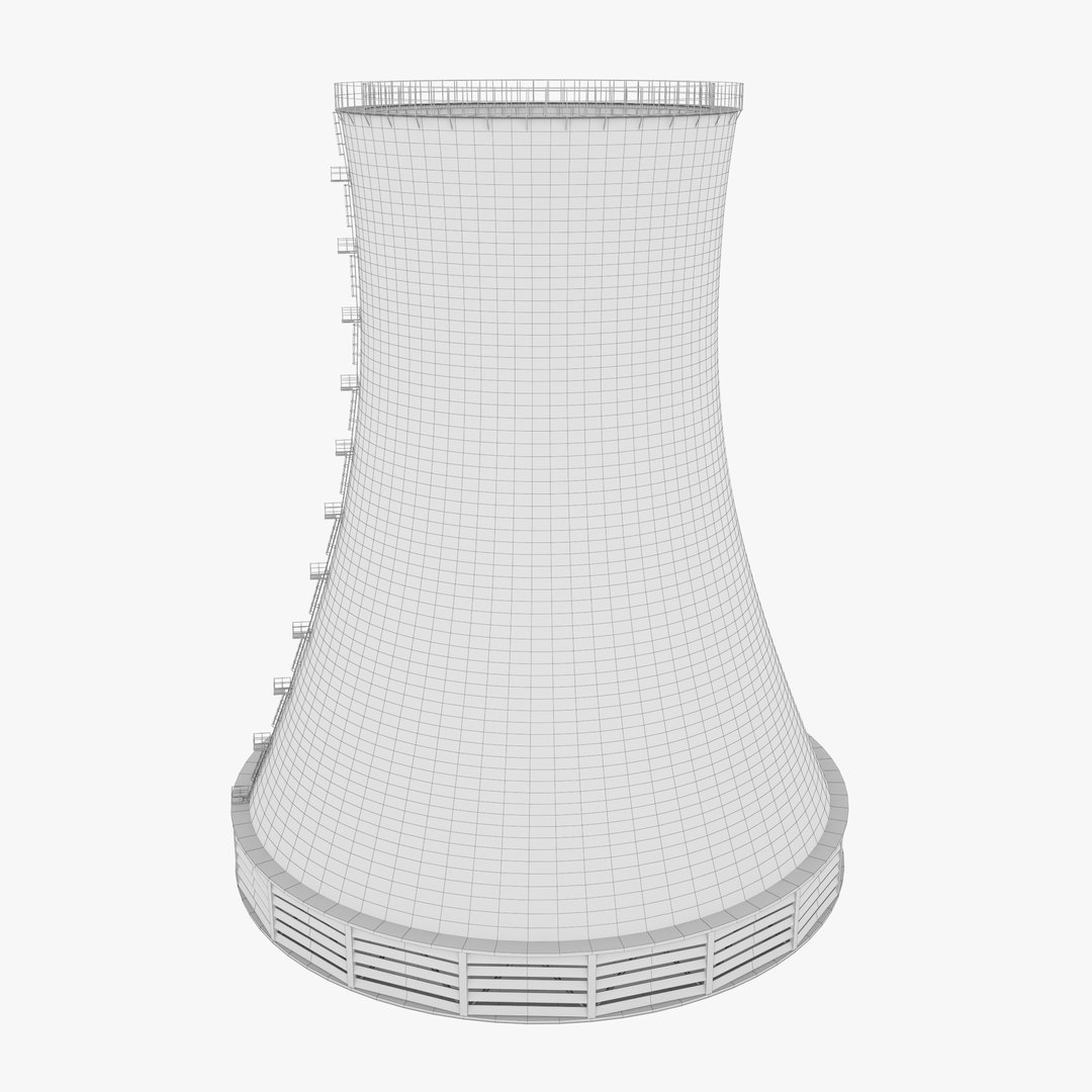 3d Cooling Tower