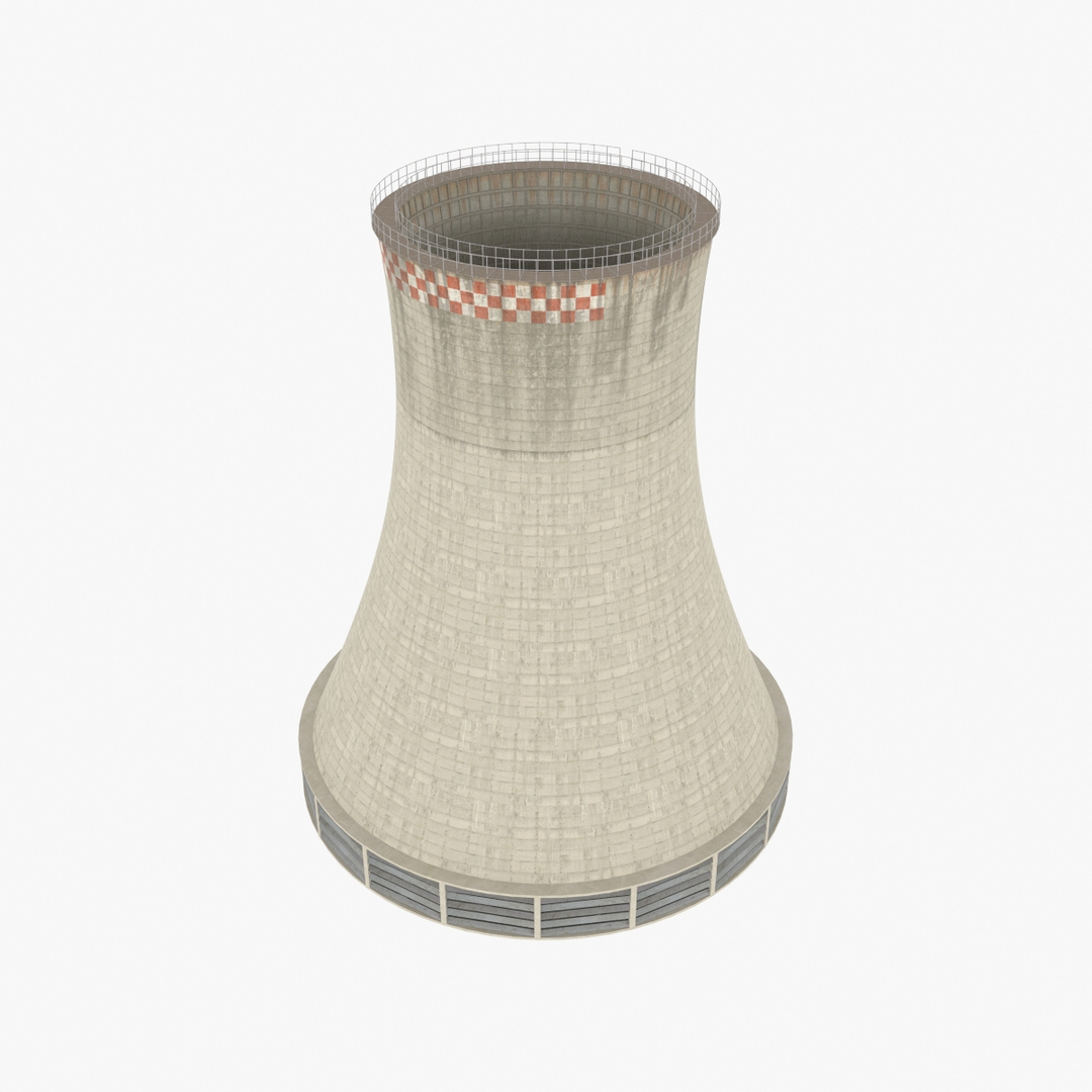 3d Cooling Tower