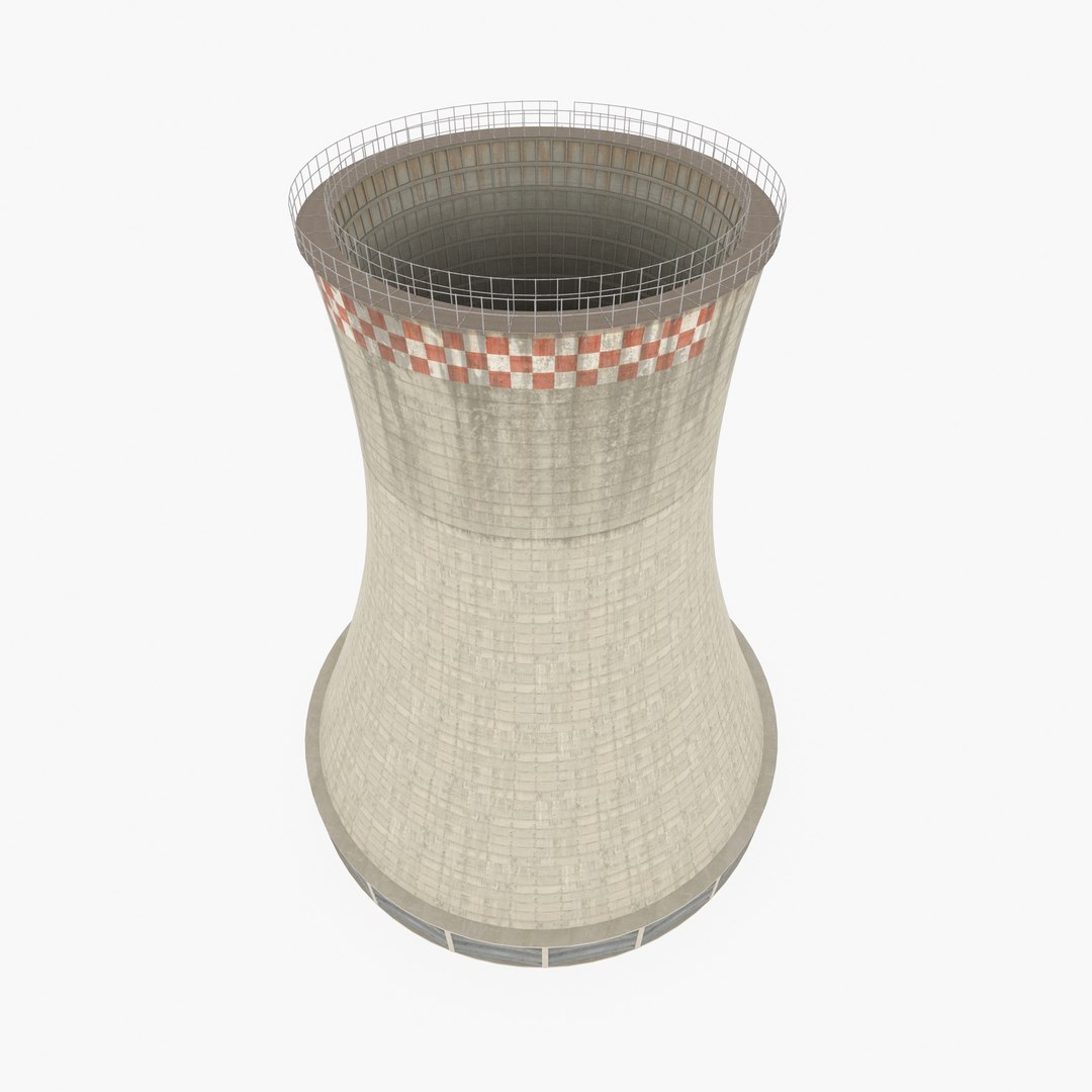 3d Cooling Tower