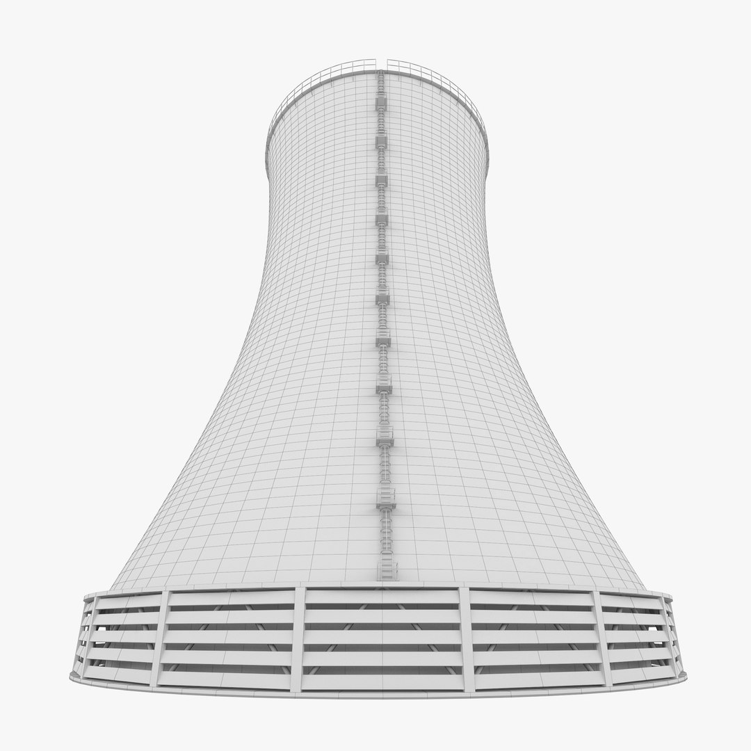 3d Cooling Tower