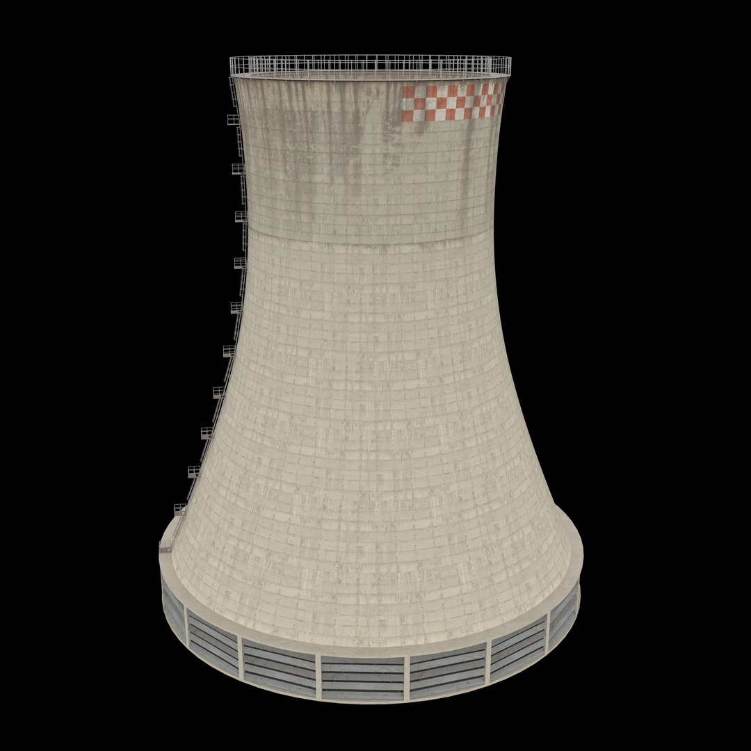 3d Cooling Tower