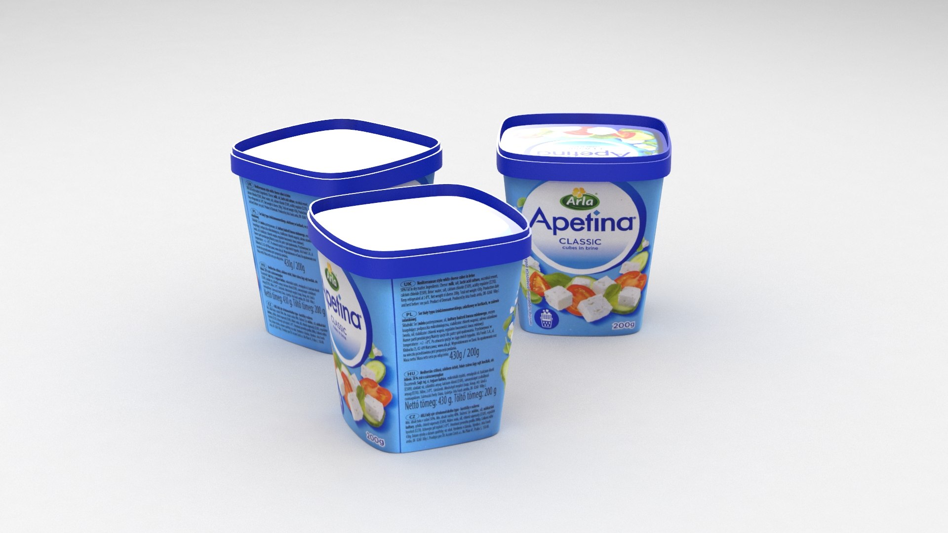 Cheese Feta 3D Model - TurboSquid 1388709