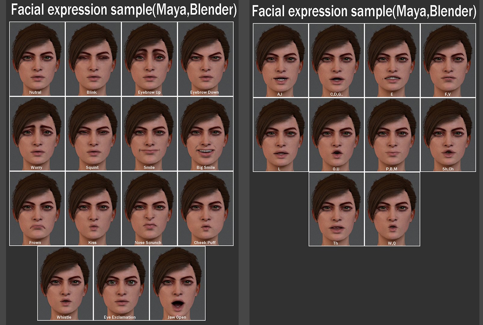 3D Male Female Rig Model - TurboSquid 1967393