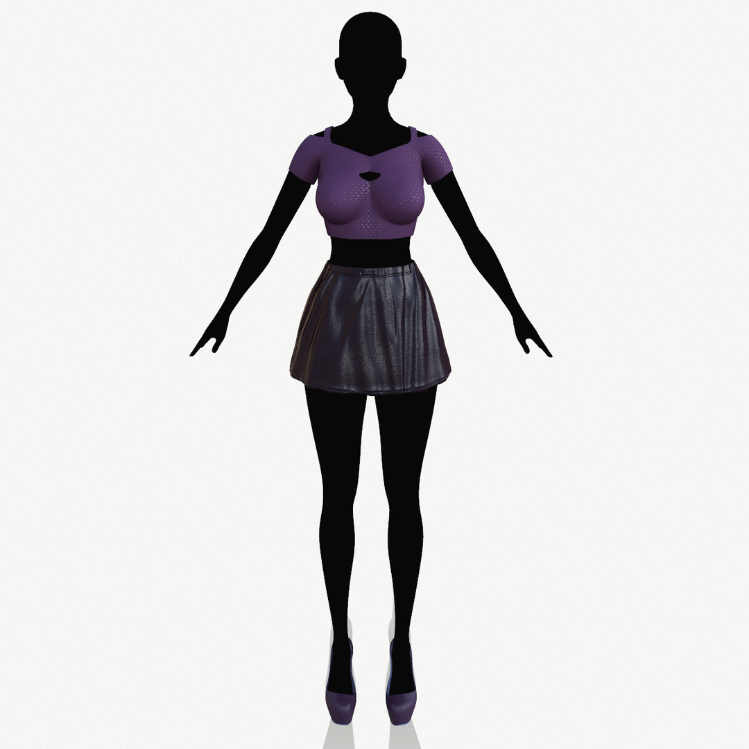 3D fashion clothing model - TurboSquid 1668884