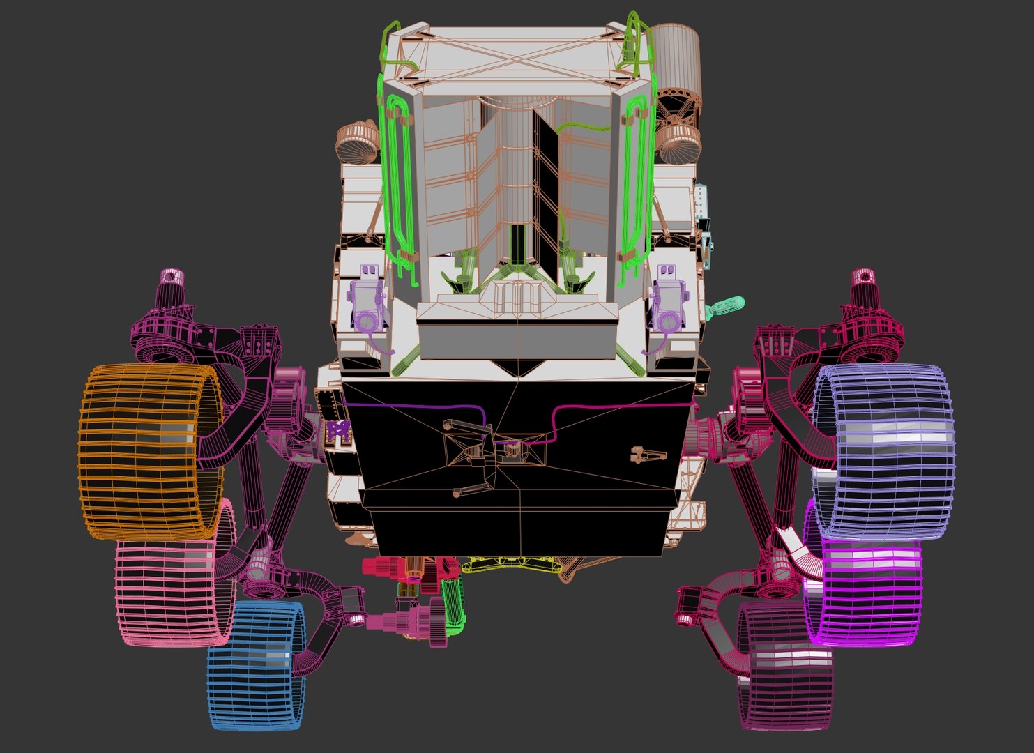 3D Perseverance Mars Rover - TurboSquid 2088359