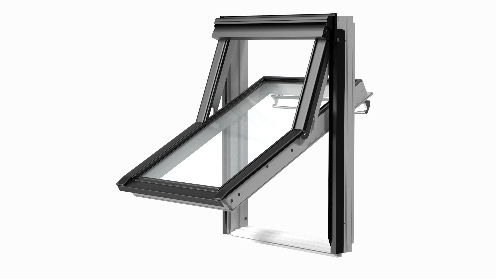 Center Pivot Roof Window 78 X 118 Open 3D Model - TurboSquid 2270408