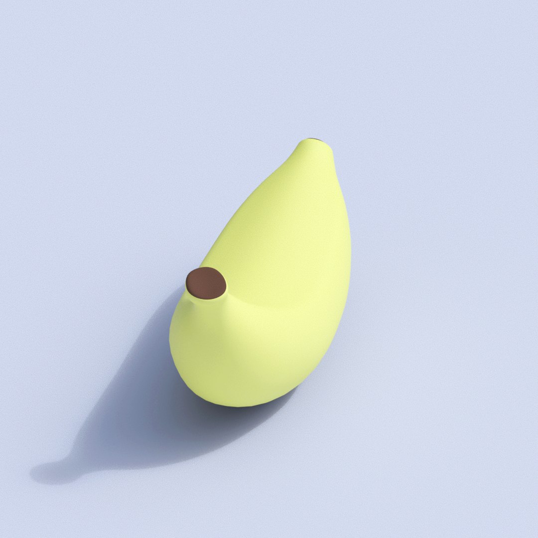 3D Stylized Banana Model - TurboSquid 1453182