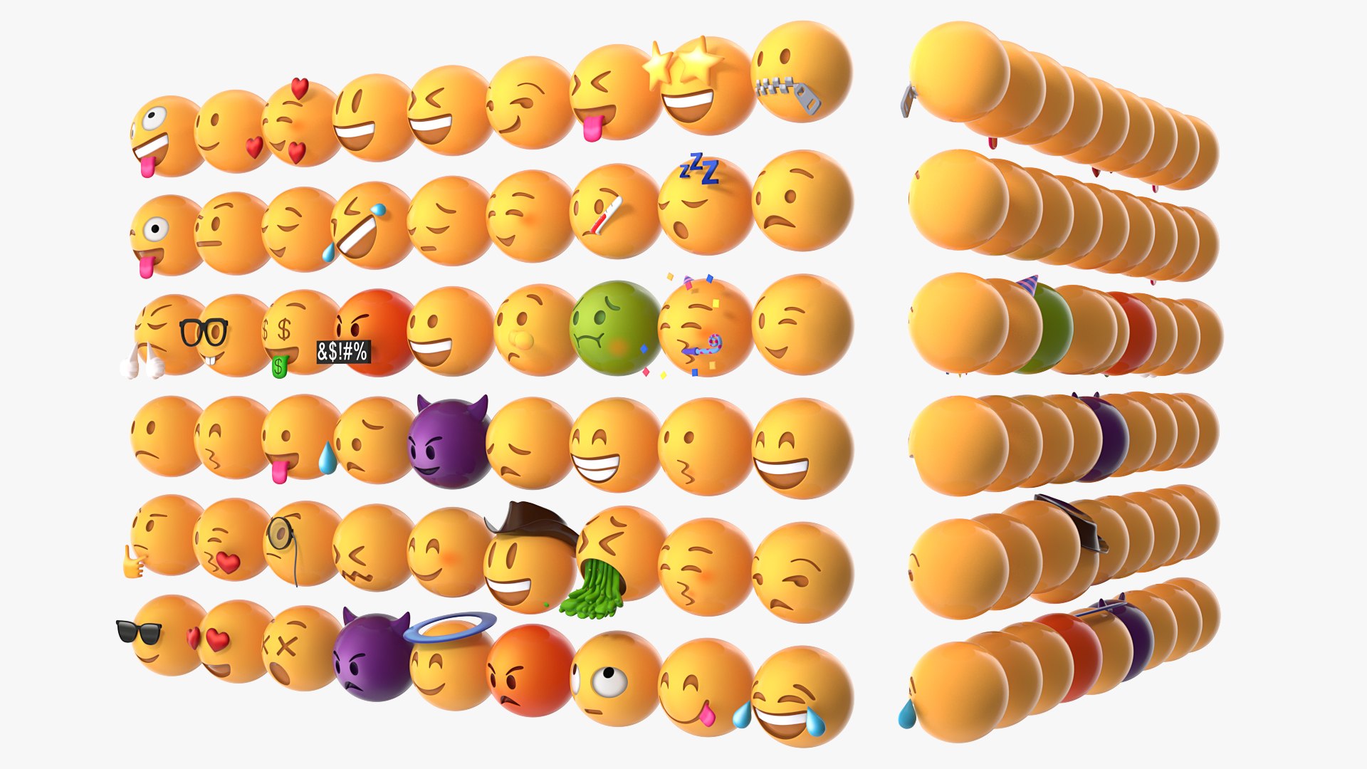 3D model emoji pack - TurboSquid 1533134