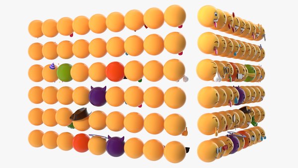 modelo 3d Paquete de emoji - TurboSquid 1533134