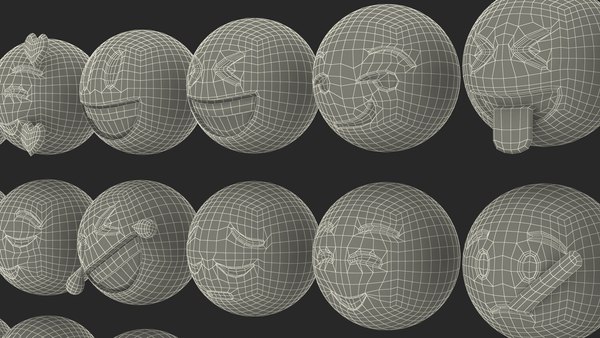 modelo 3d Paquete de emoji - TurboSquid 1533134