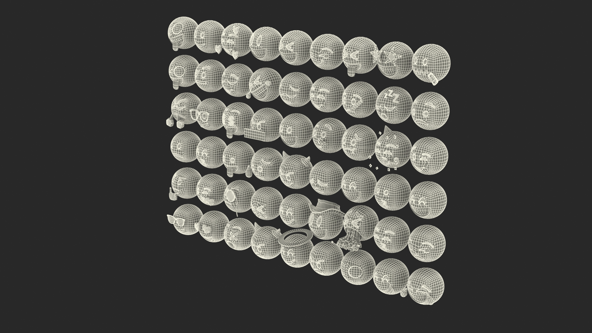 3D Model Emoji Pack - TurboSquid 1533134