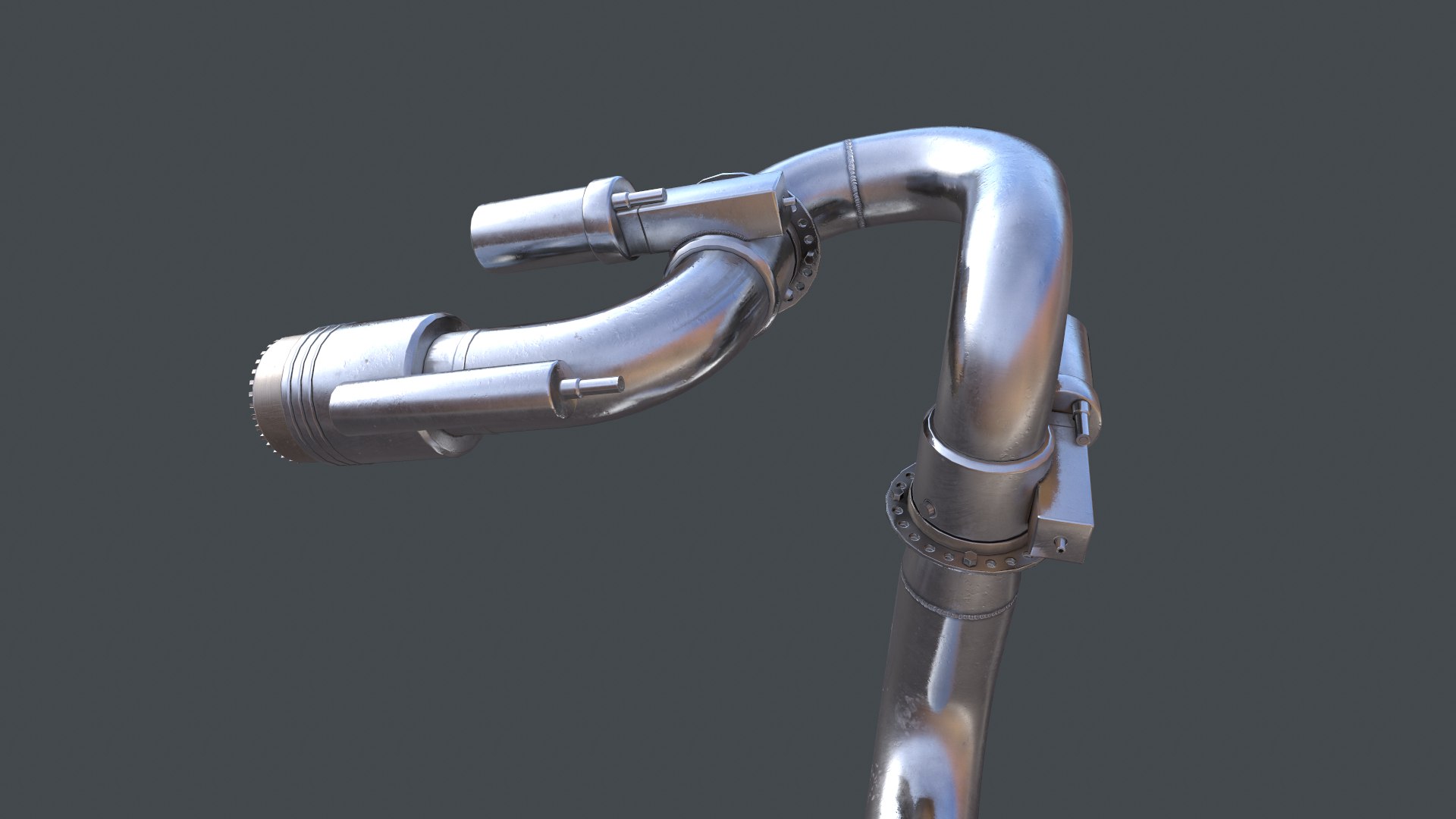 Anti Pirate Water Cannon System 3D Model - TurboSquid 2283673