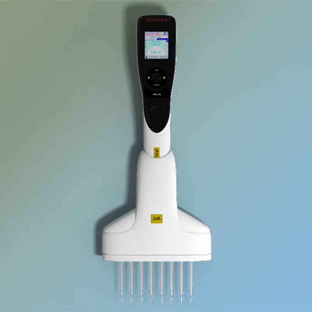 Chemistry Lab Pipettes 3d Max