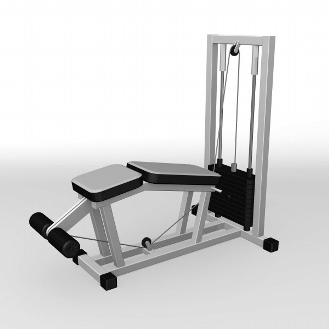 3d 3ds gym machine