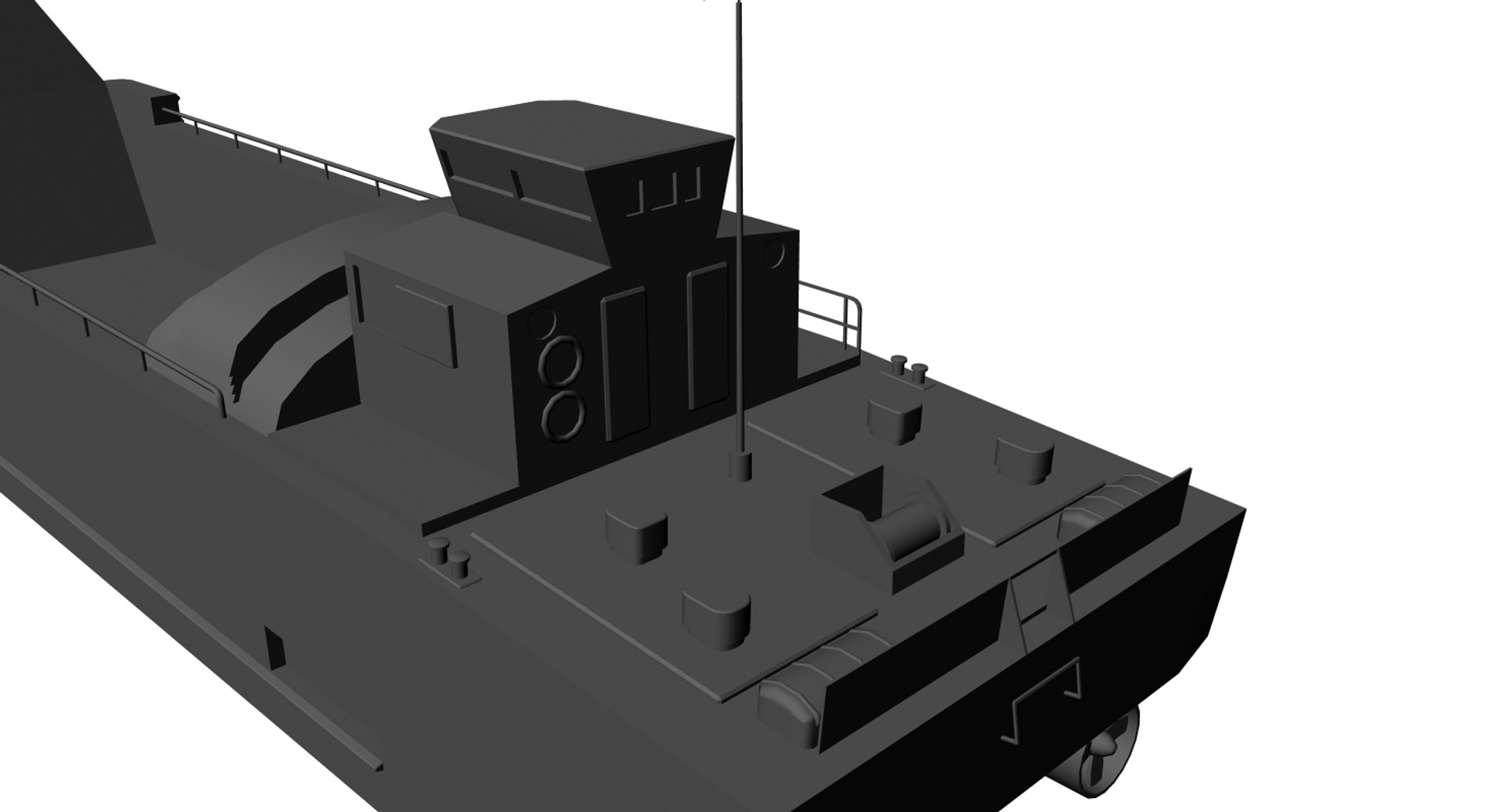 3d Model Lcu Mk-9s