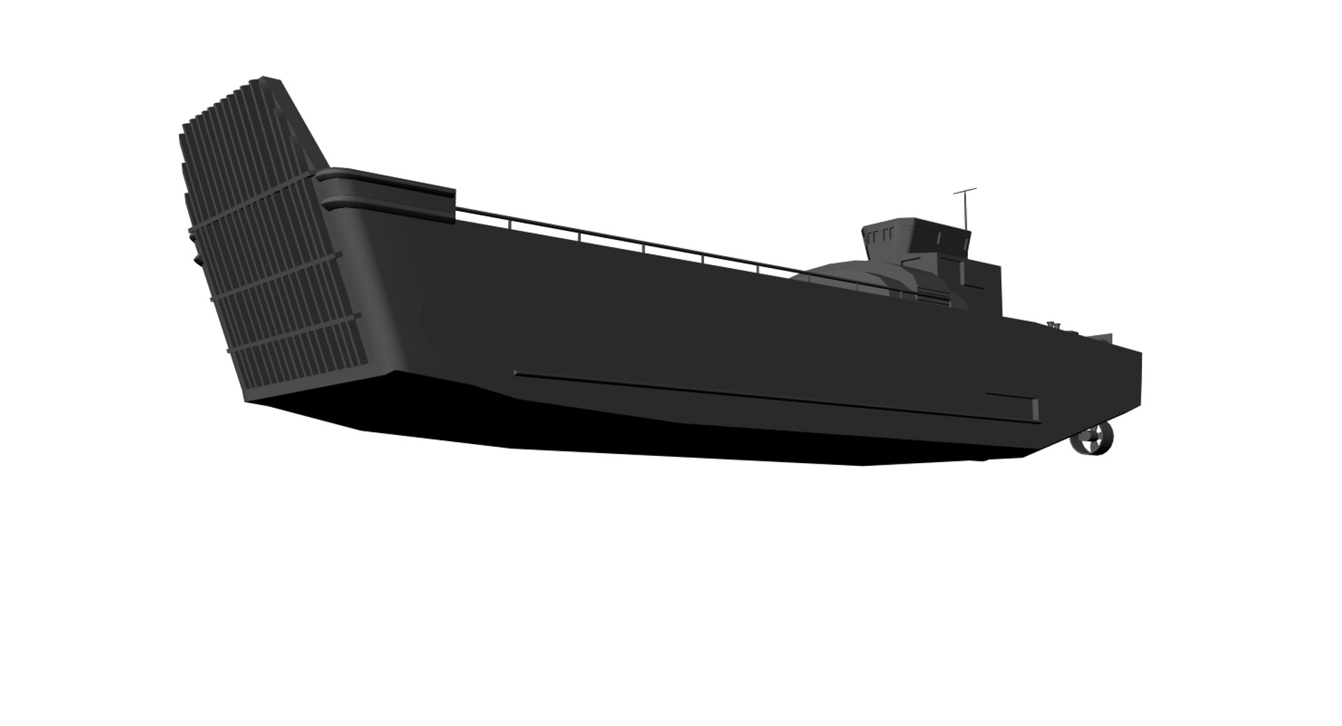 3d Model Lcu Mk-9s