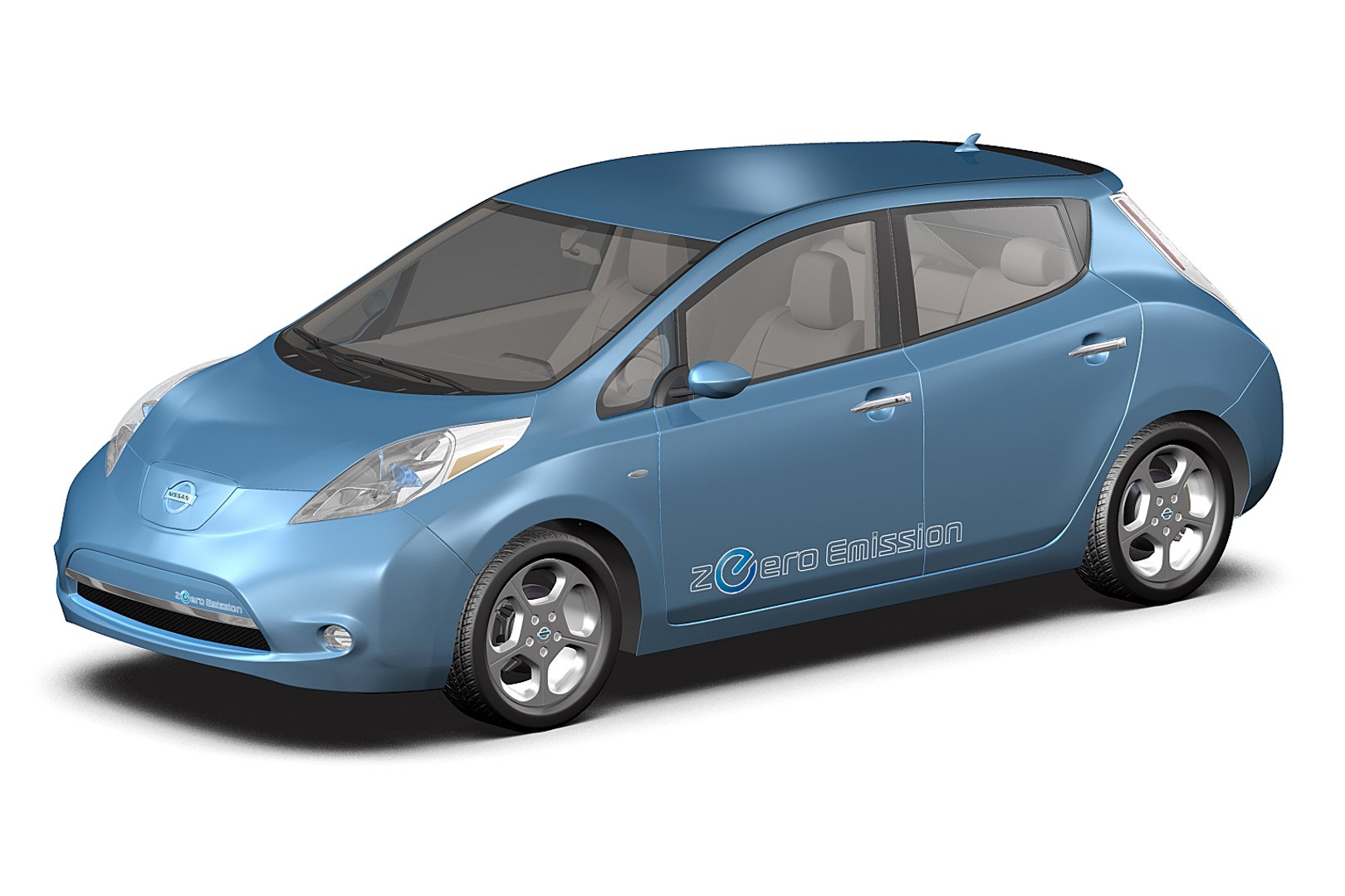Nissan Leaf 3d Model