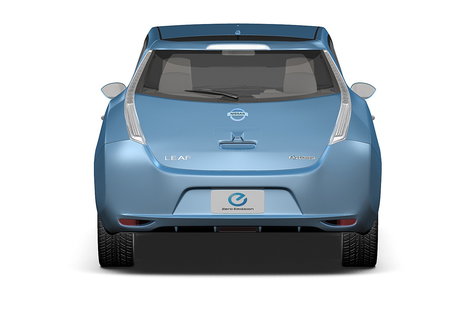 Nissan Leaf 3d Model