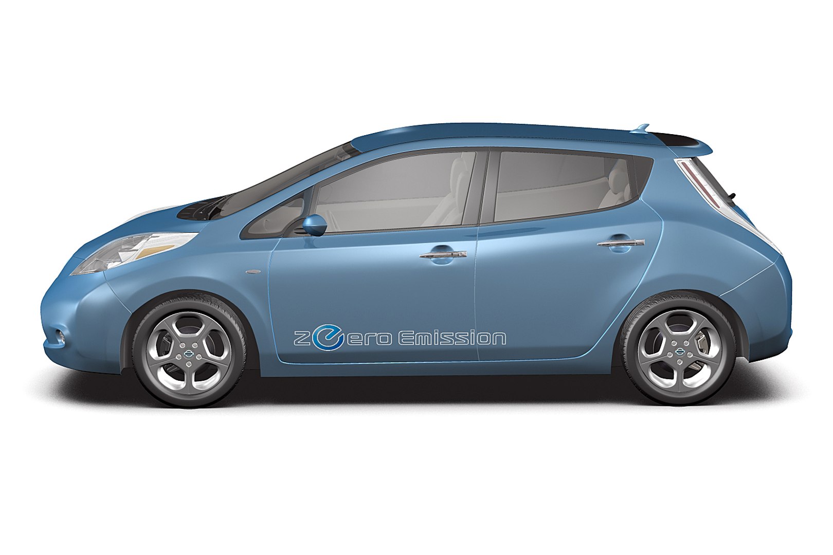 Nissan Leaf 3d Model