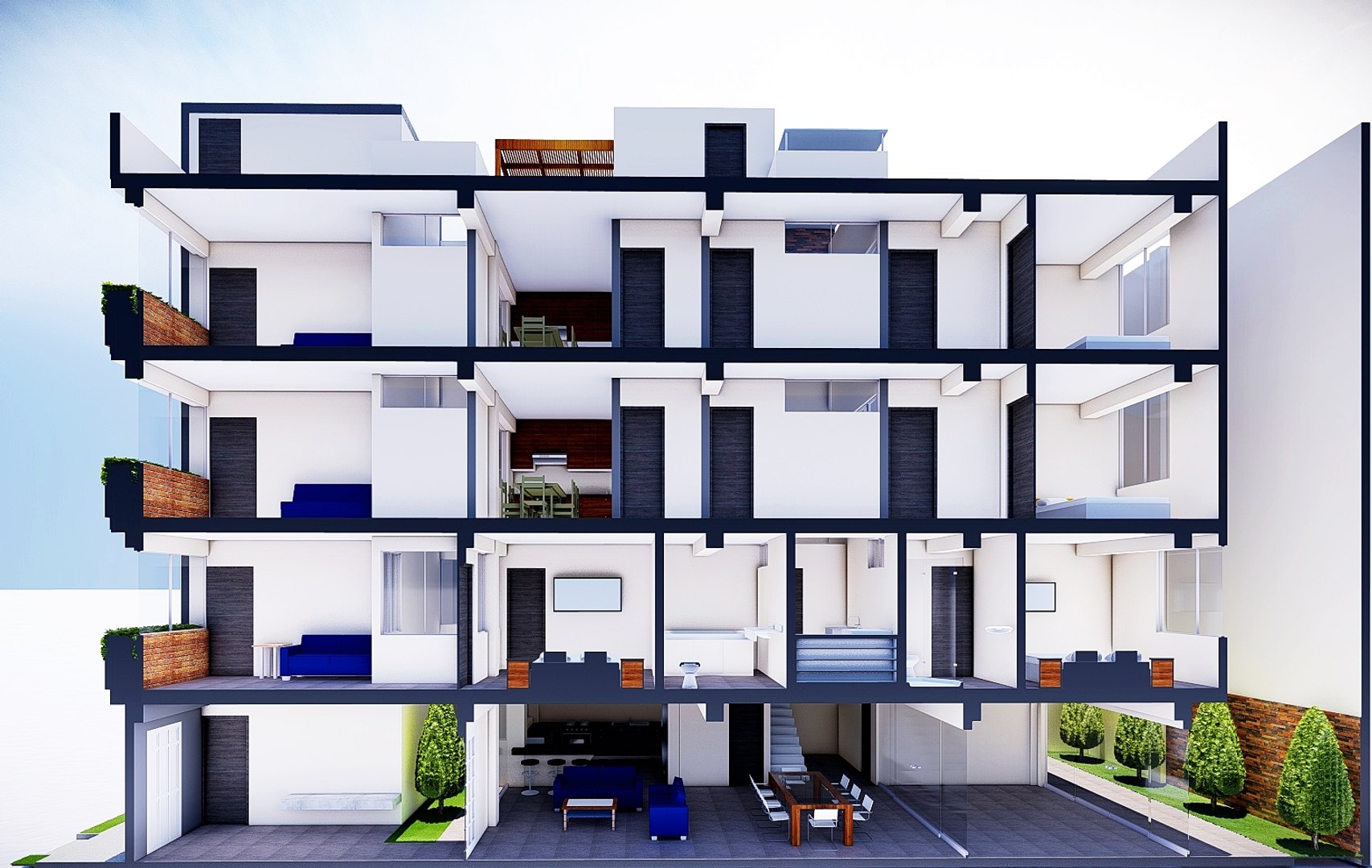 Housing 3D Model - TurboSquid 1591193