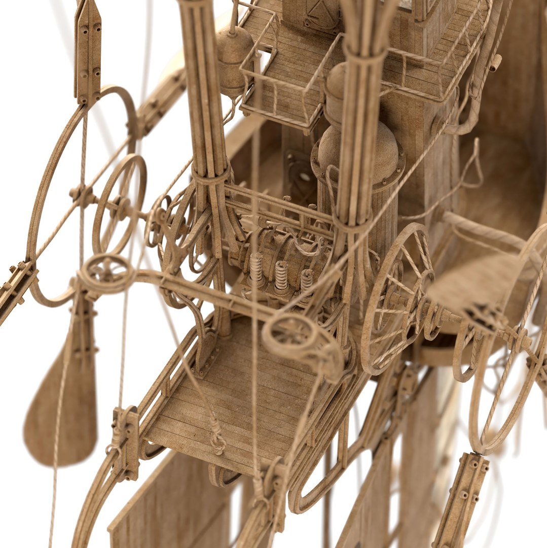 Captain Daniel Agdag Steampunk Model - TurboSquid 1658055