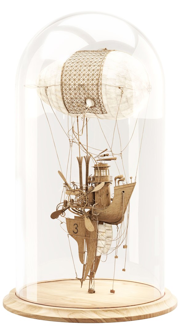 Captain Daniel Agdag Steampunk Model - TurboSquid 1658055