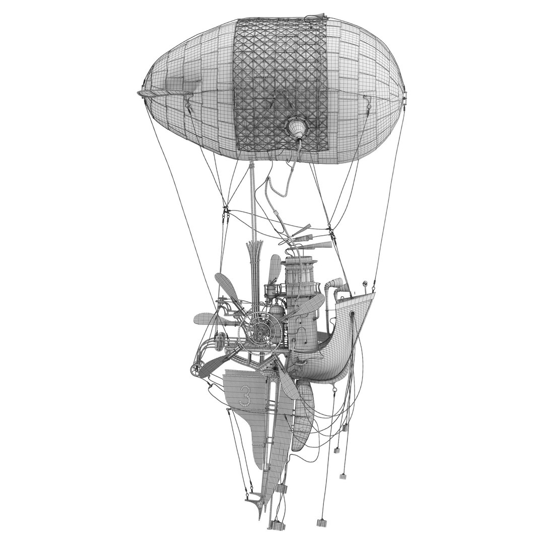 Captain Daniel Agdag Steampunk Model - TurboSquid 1658055