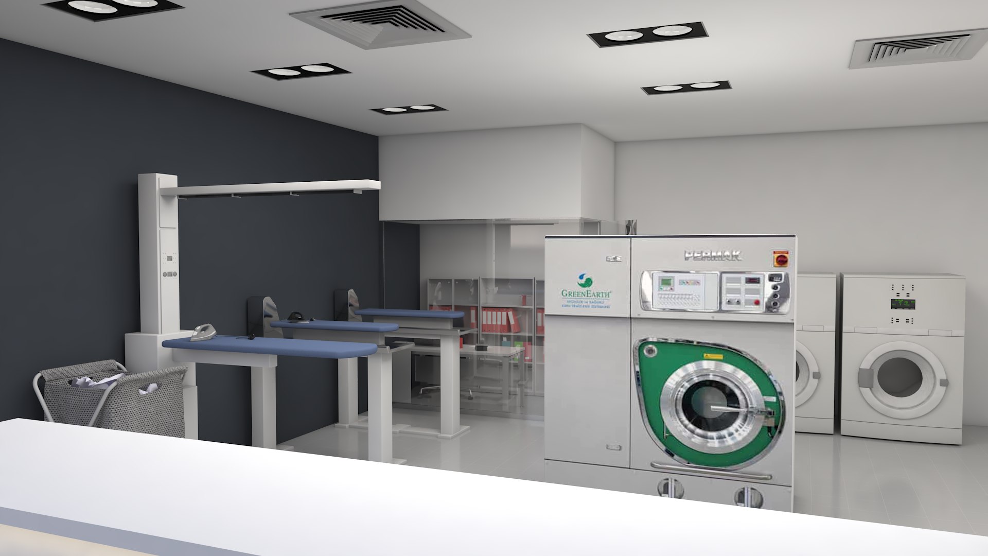 3D Model Dry Cleaner - TurboSquid 2108983