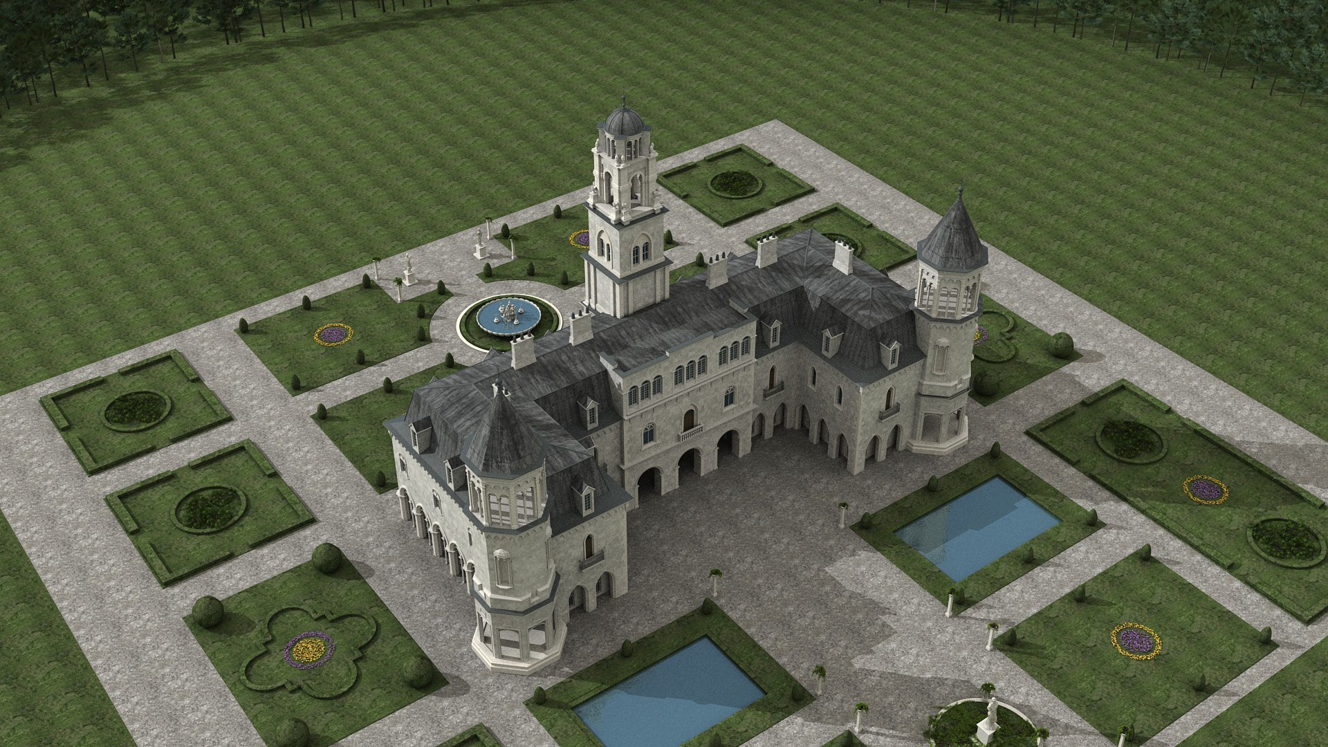 European Palace 11 3D model - TurboSquid 2084460