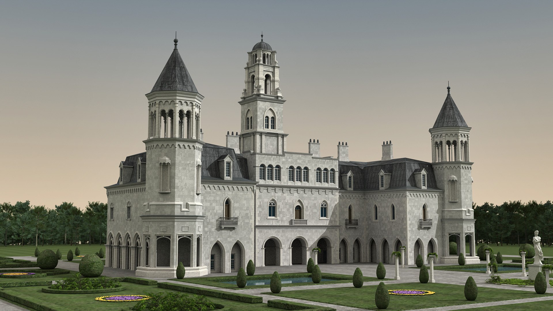European Palace 11 3D model - TurboSquid 2084460