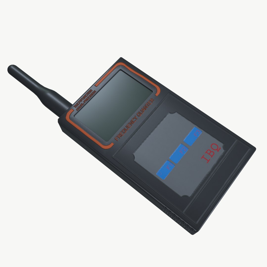 3D Frequency Meter Model - TurboSquid 2258287