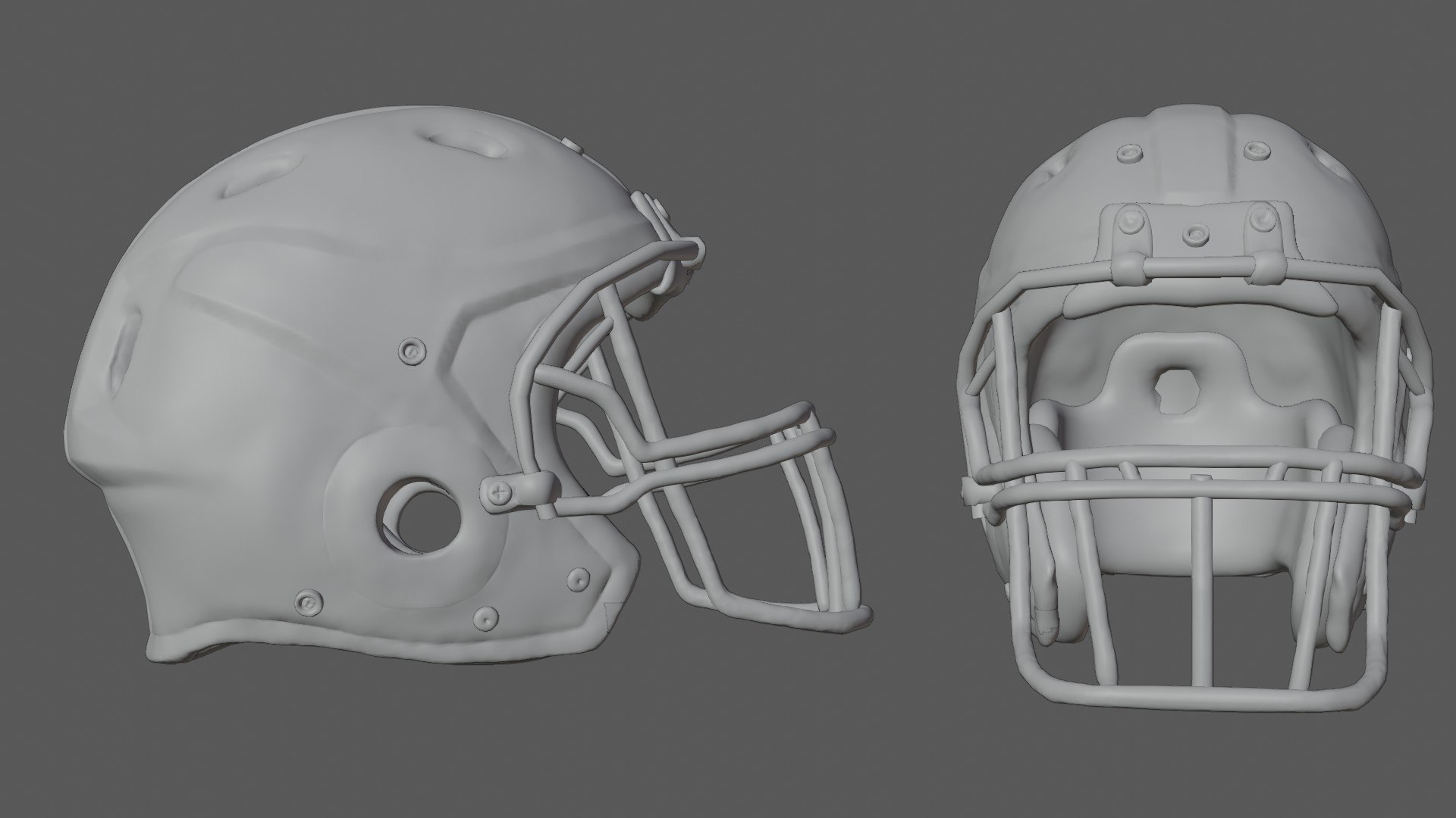 Rugby Football Helmet 3D Model - TurboSquid 1778697
