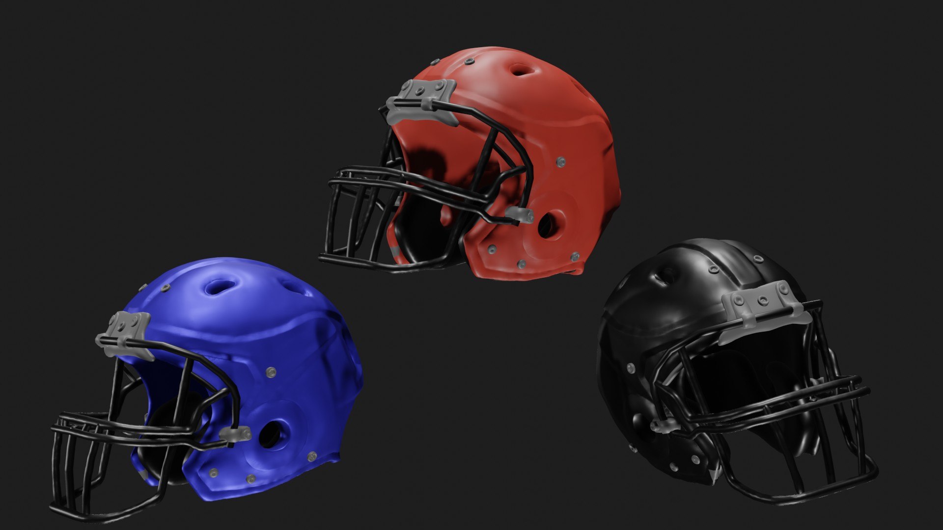Rugby Football Helmet 3D Model - TurboSquid 1778697