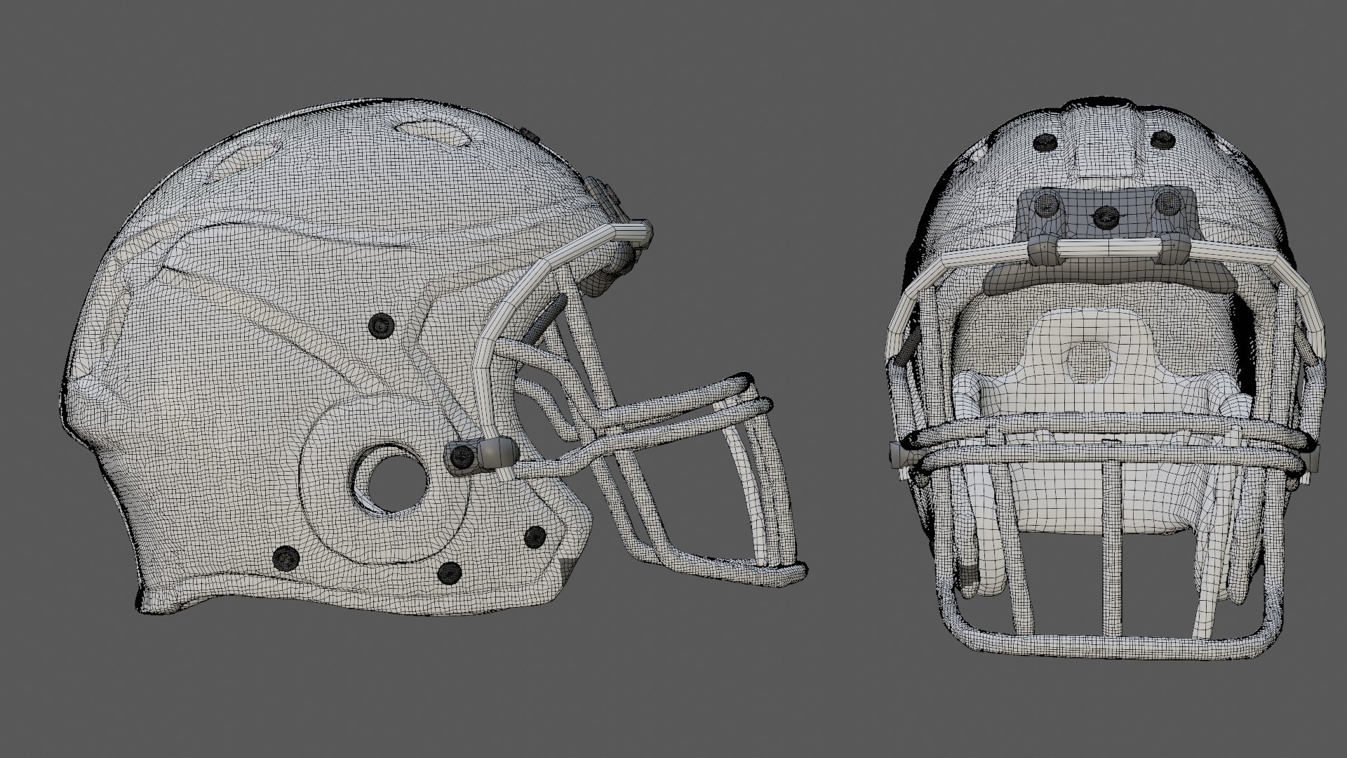 Rugby Football Helmet 3D Model - TurboSquid 1778697