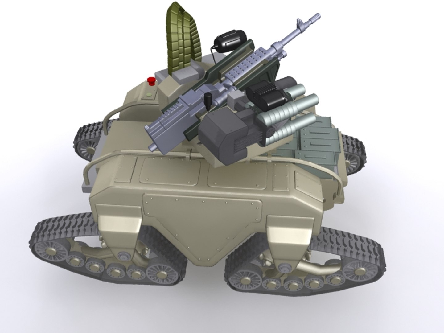 3D Model MUTT Robot UGV Drone - TurboSquid 1734069