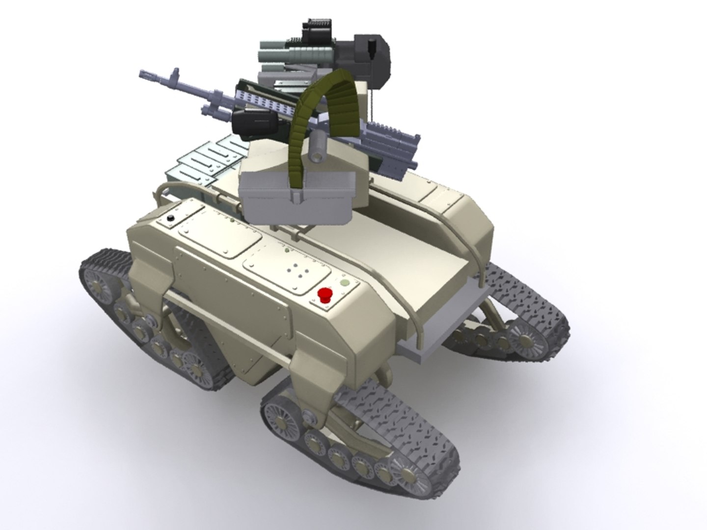 3D Model MUTT Robot UGV Drone - TurboSquid 1734069