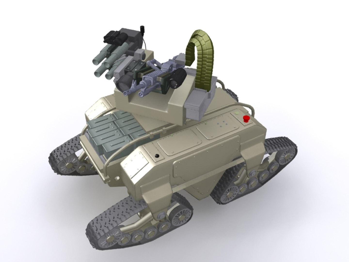 3D Model MUTT Robot UGV Drone - TurboSquid 1734069
