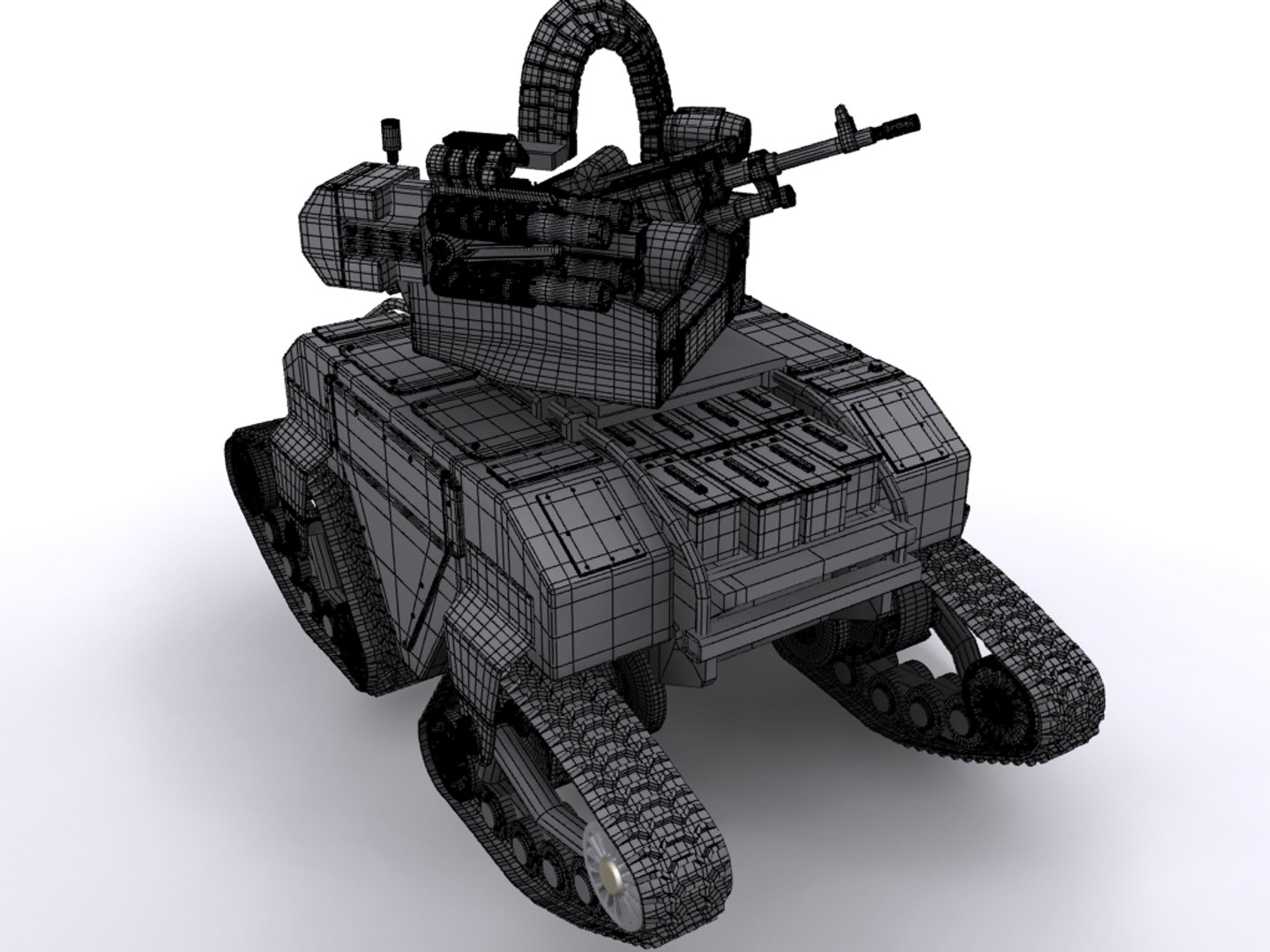 3D Model MUTT Robot UGV Drone - TurboSquid 1734069