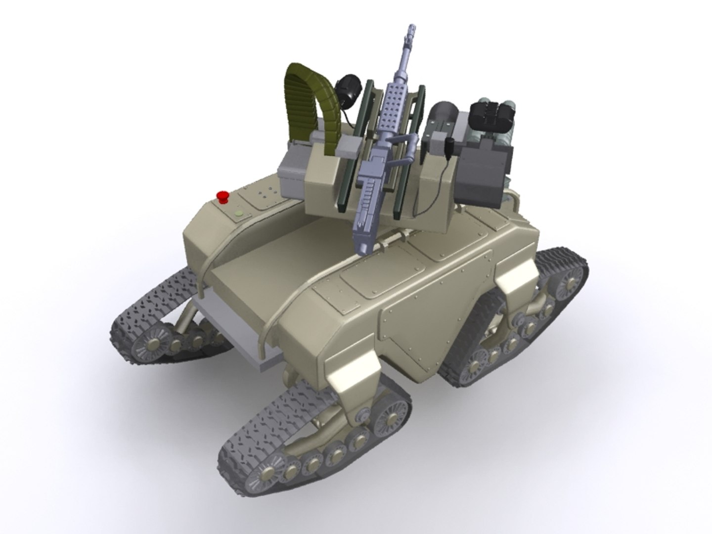 3D Model MUTT Robot UGV Drone - TurboSquid 1734069