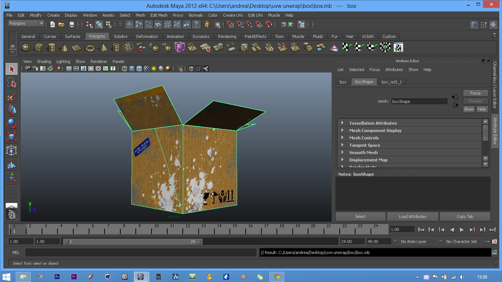 Cardboard Box 3d Max