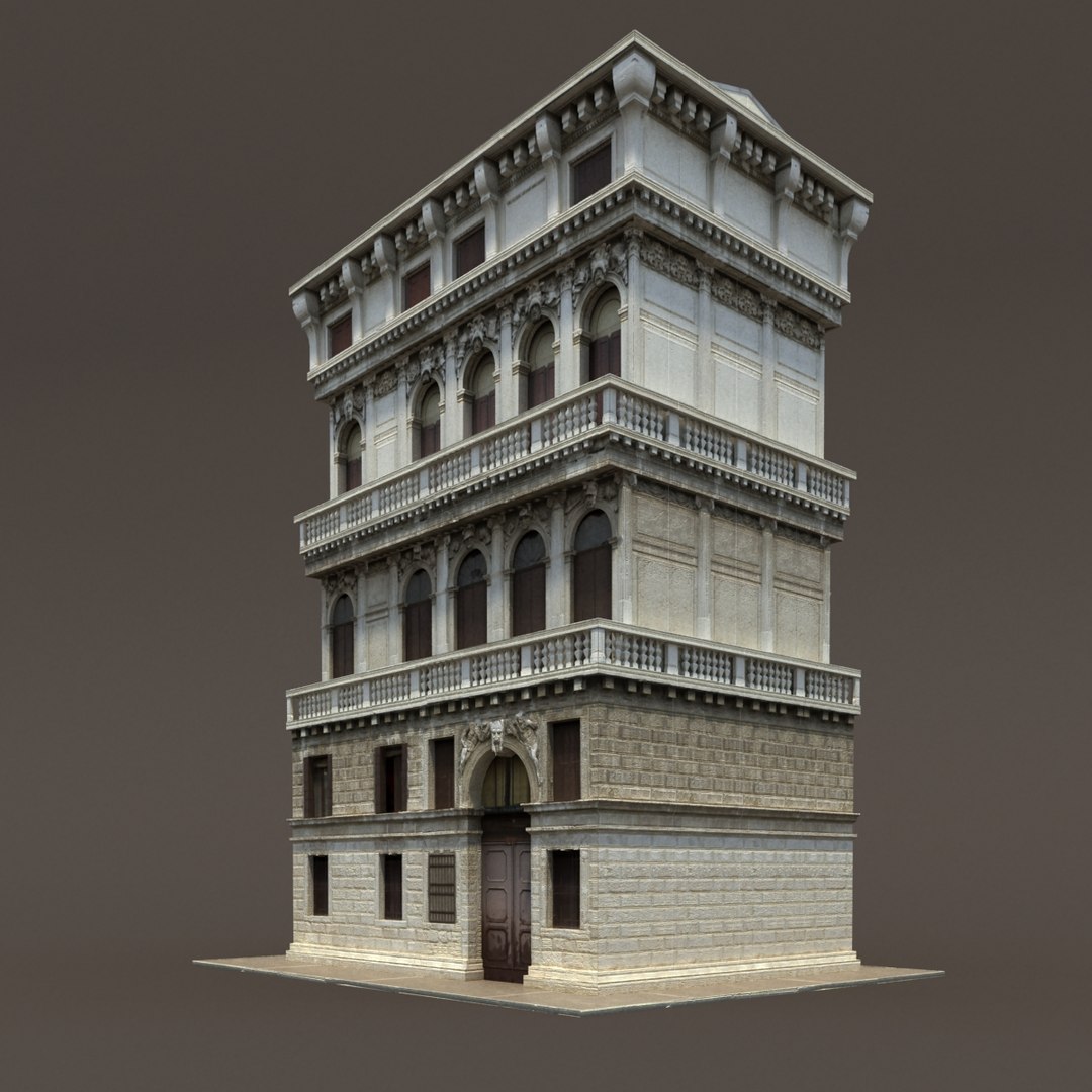 Building Exterior Model - TurboSquid 1151971