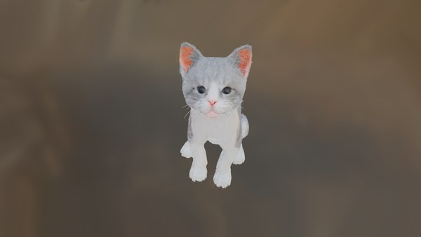 modelo 3d Gatito - TurboSquid 1862969