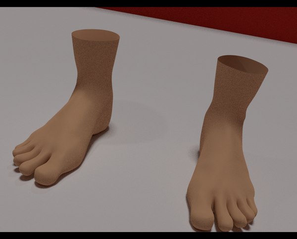 Free Blender Foot Models | TurboSquid
