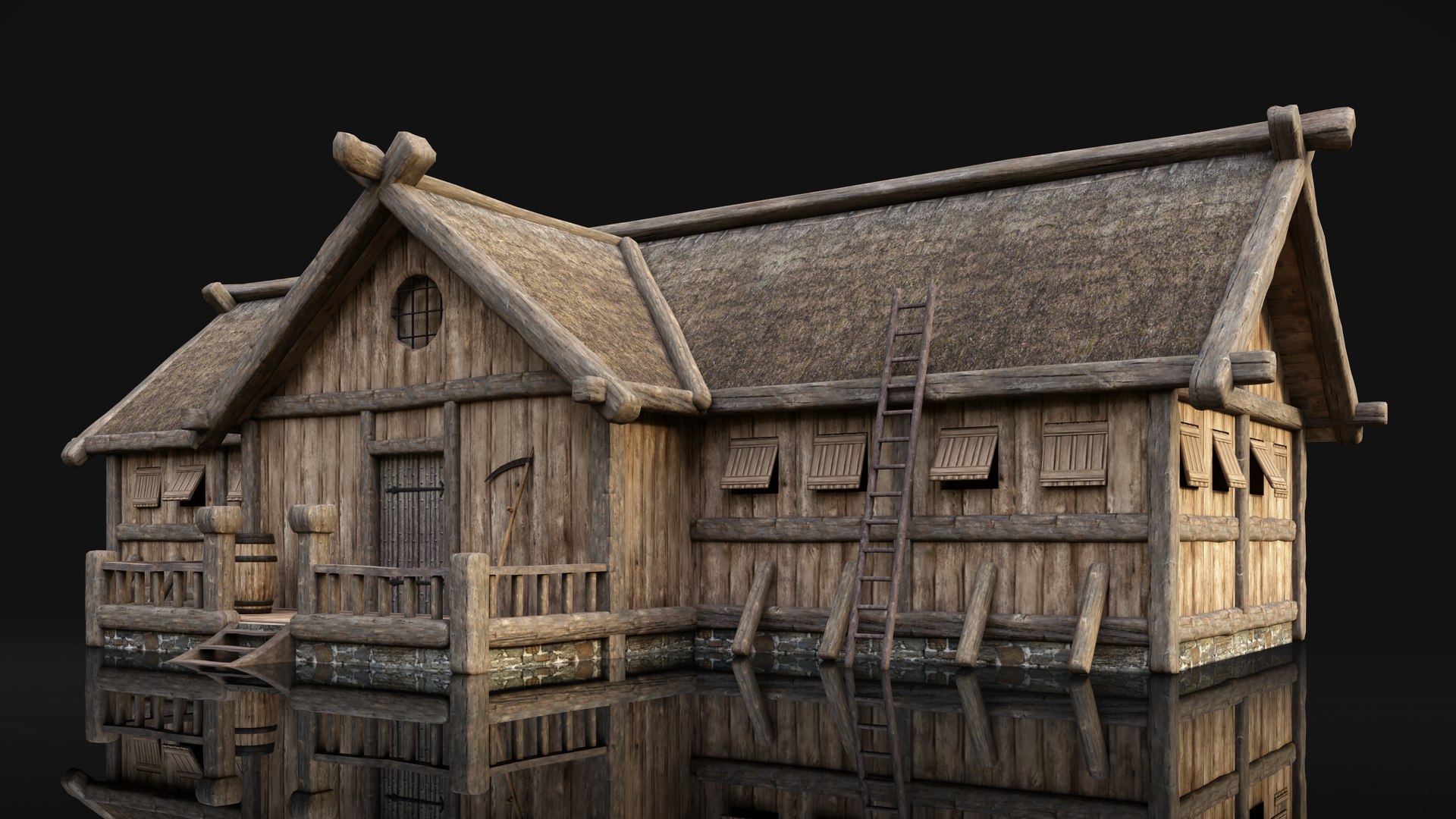 Medieval House 3D model - TurboSquid 1730981