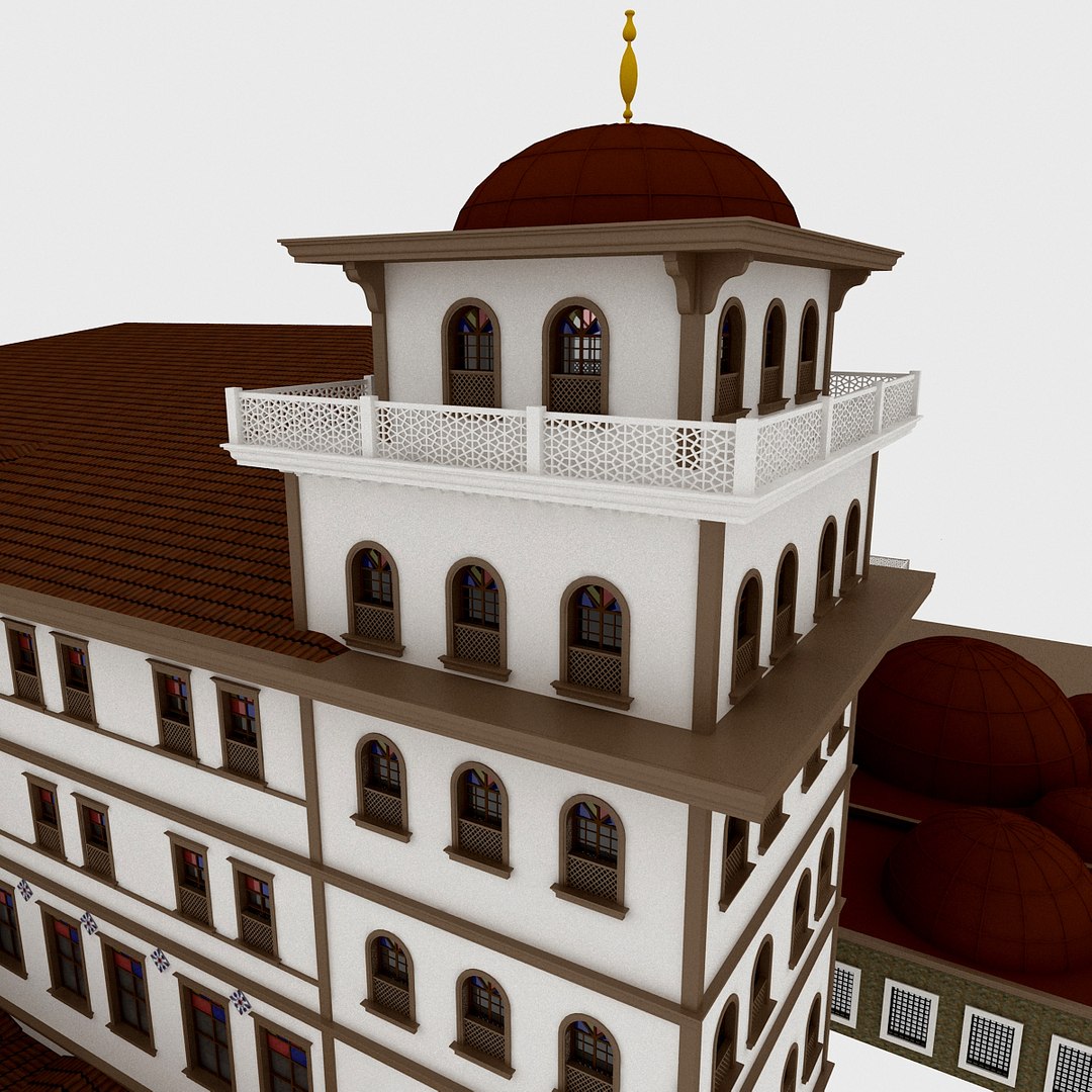 Classic Wood Hotel 3D - TurboSquid 1454216
