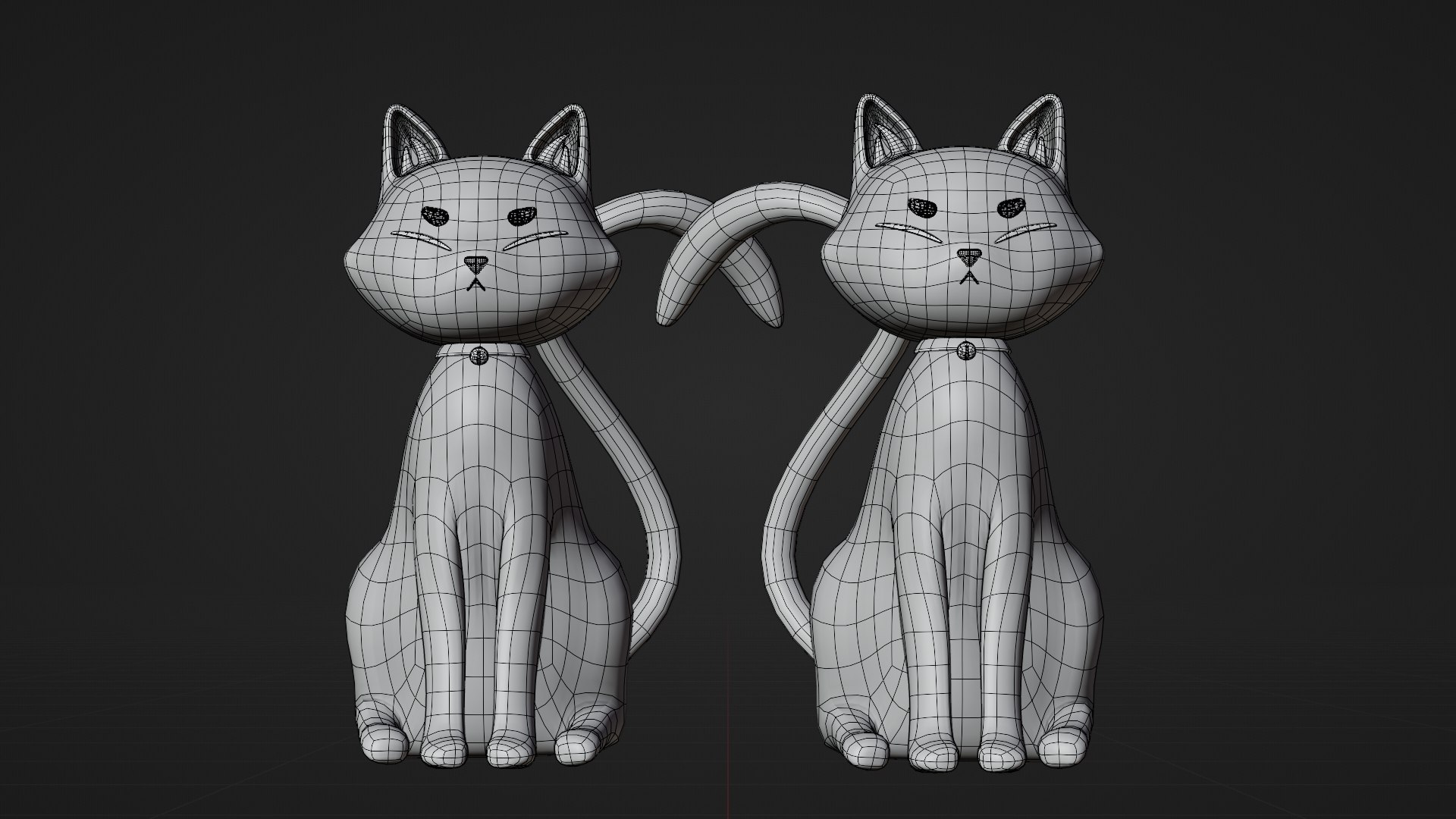 Cartoon Cats 3D Model - TurboSquid 2258012