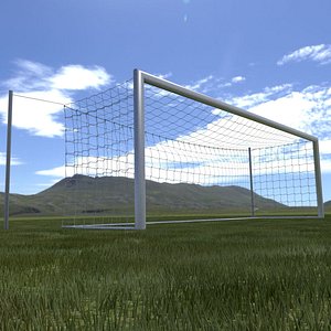 Download 3D Soccer Goal Blender Models - TurboSquid