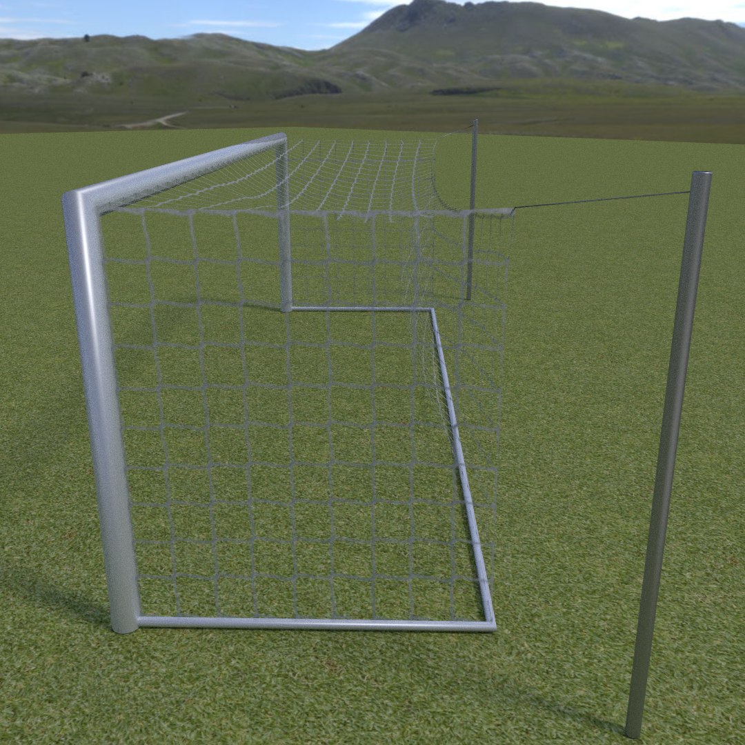 Soccer Goal 3D Model - TurboSquid 1294577